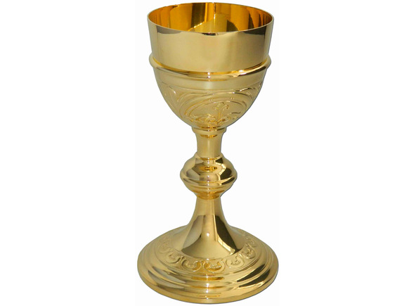 Cáliz de plata con baño de oro para Liturgia - Brabander.es