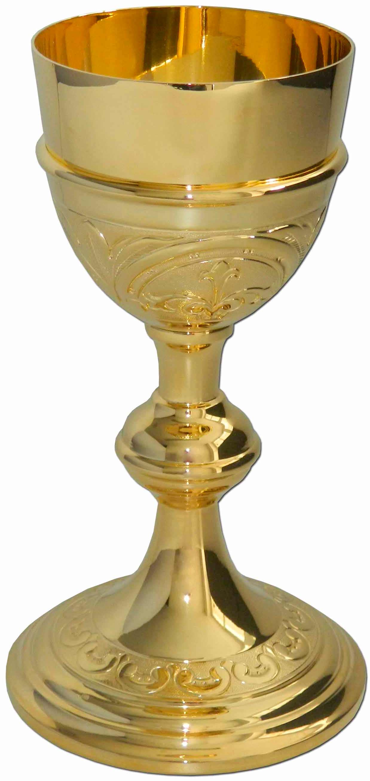 Cáliz de plata con baño de oro para Liturgia - Brabander.es