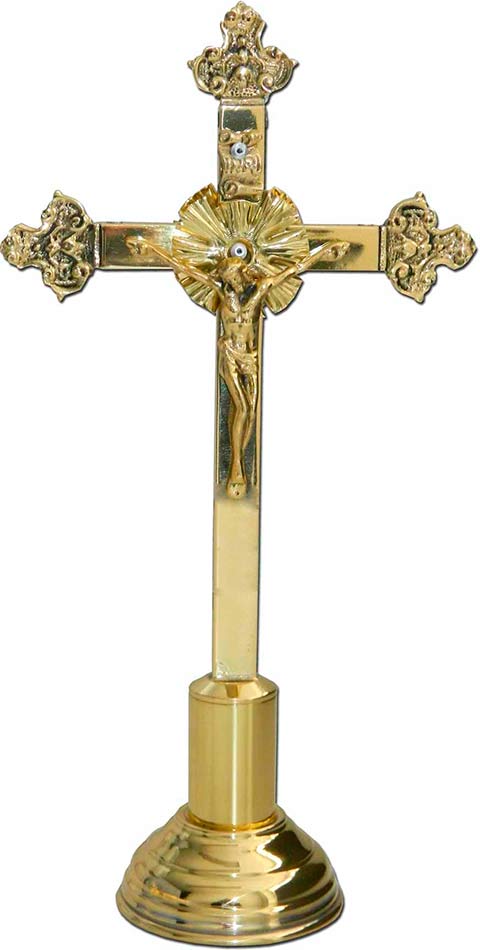 Crucifijo para mesa de altar | Crucifijo de mesa