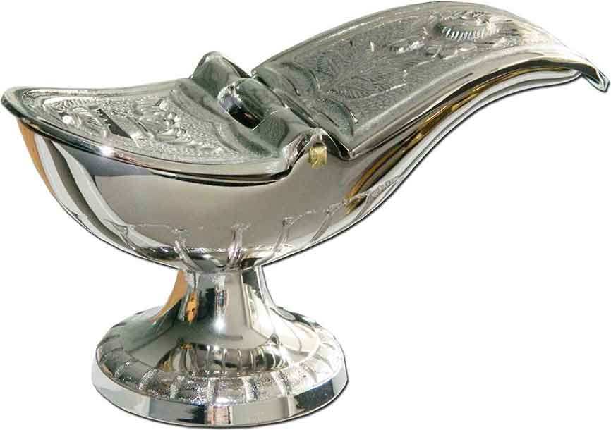 Naveta litúrgica de bronce - Naveta para incienso - Naveta