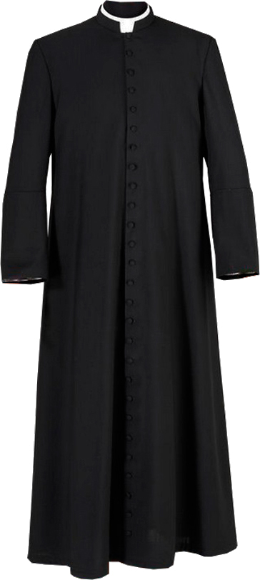 Sotana de sacerdotes | Venta online | Sotana negra